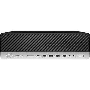 HP EliteDesk 800 G3 SFF Desktop Intel i7-6700 UP to 4.00GHz 16GB DDR4 New 512GB NVMe M.2 SSD Built in WiFi BT Dual Monitor Wireless Keyboard & Mouse Support Win10 Pro (Renewed)