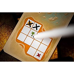 Pandasaurus Games Silver and Gold Card Game | Flip and Write Strategy Game | Fun Treasure Hunt Adventure Game for Adults and Kids | Ages 8+ | 2-4 Players | Average Playtime 20 Minutes | Made