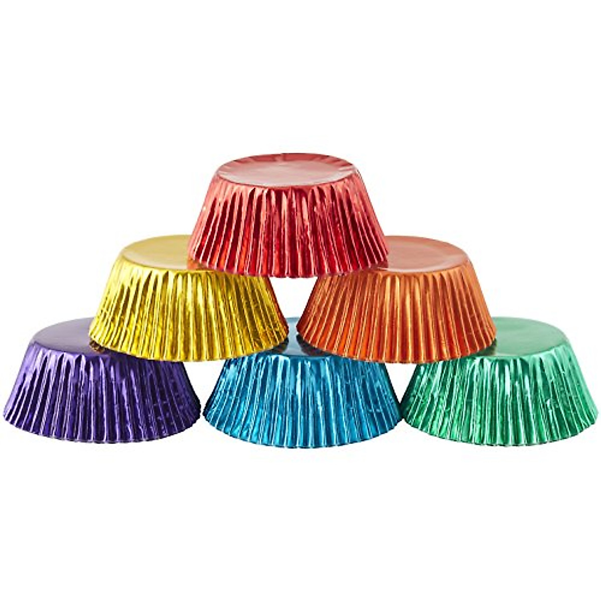 Wilton 72 Count Rainbow Cupcake Liners
