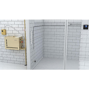 DAZULI 3KW 4.5KW 5KW 6KW 7KW 8KW 9KW 10.5KW 12KW 15KW 18KW Steam Generator Shower Steam Generator Sauna for Steam Bath Steam Shower and Steam Baths Private and Commercial Steam Device,6KW