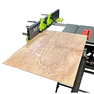 BOW Products 36” XT XTENDER Fence - T-Track Table Fence System with Multiple T-Slots for Woodworking Accessories - Fits Portable Table Saws, Cabinet Saws, and Band Saws - XT536 (Fence Only)