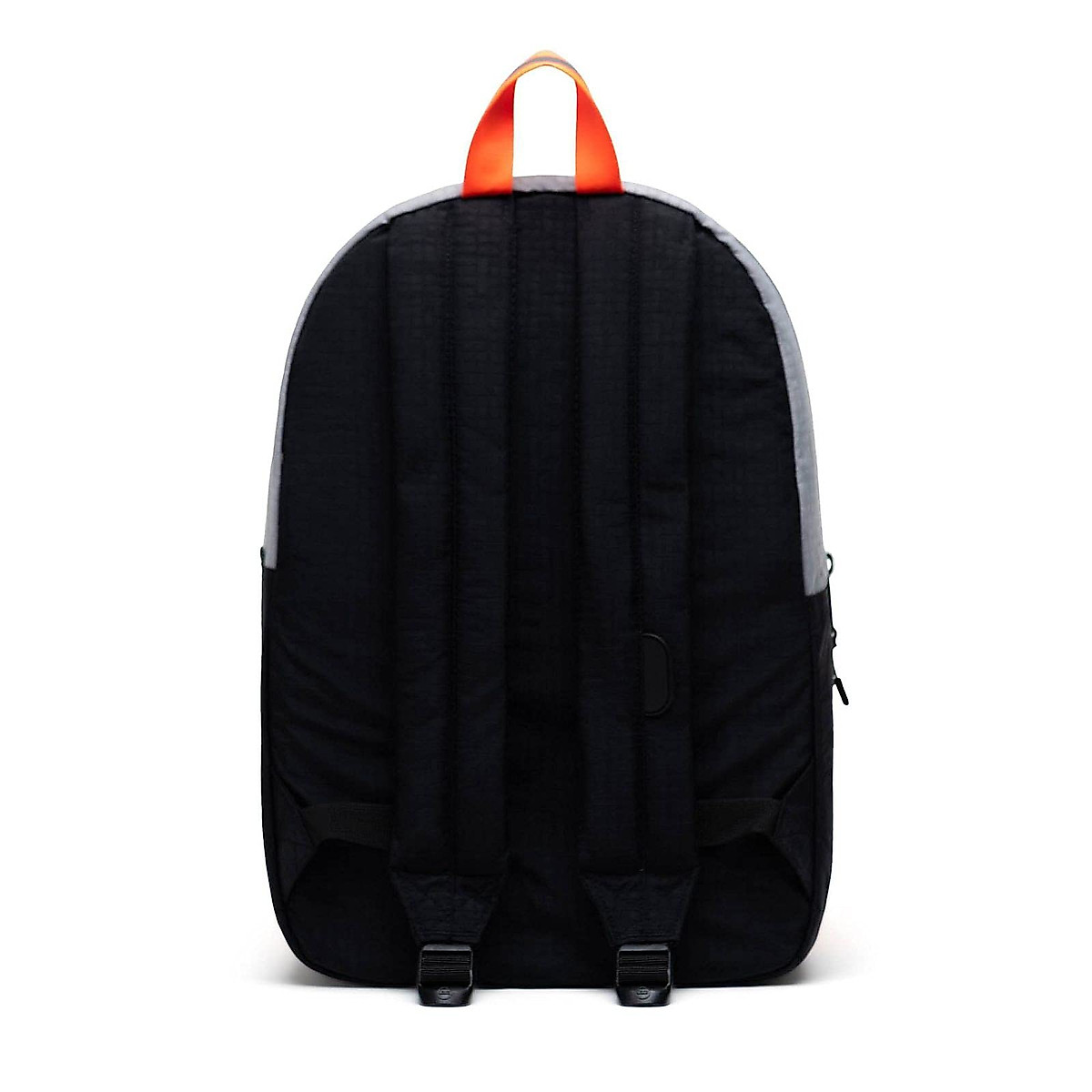 Herschel Supply Co. Settlement Sharkskin Enzyme Ripstop/Black Enzyme Ripstop/Shocking Orange One Size