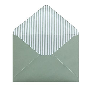 Portico Designs Gold Foiled Elephant Boxed Thank You Notecard Set of 10 with matching envelopes, Off White, Card size 14.8x10.5 cm