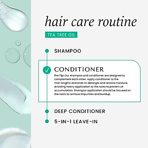 HASK Tea Tree & Rosemary Oil Scalp Care Conditioner - 12 fl oz