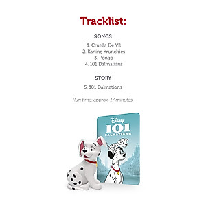 Tonies 101 Dalmatians Audio Play Character from Disney