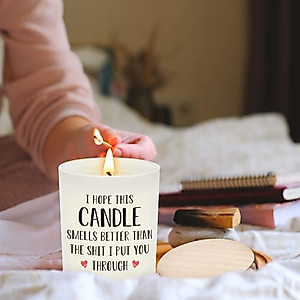 Funny Gifts for Women - Gifts for Her, Wife, Friend, Coworker, Boss Lady - I Love You Gifts for Her - Anniversary Mothers Day Gifts, Birthday Gifts for Women - Candles Gifts for Women - Scented Candle