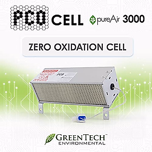 GreenTech Environmental pureAir 3000 PCO Cell - Replacement ARC Cell for pureAir 3000 - Portable Air Purifier and Air Cleaner, Air Purifiers for Home, Office, and Bedroom, 3000 Square Feet