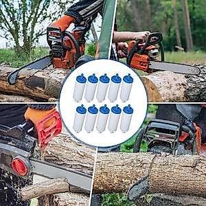 AUMEL 506264101 10pcs/lot Fuel Filter Kit for Husqvarna K650 K750 K760 K950 K960 K970 K1250 Concrete Cut-Off Saw Part.