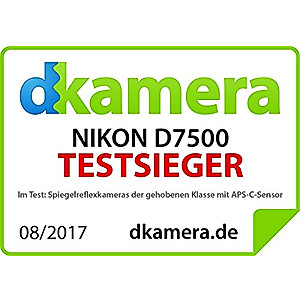 Nikon D7500 Digital DSLR Camera Body - Black