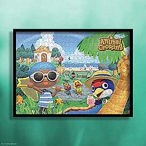 Animal Crossing “Summer Fun” 1,000 Piece Jigsaw Puzzle | Collectible Puzzle Featuring Familiar Characters from The Nintendo Switch Game | Officially Licensed Nintendo Merchandise