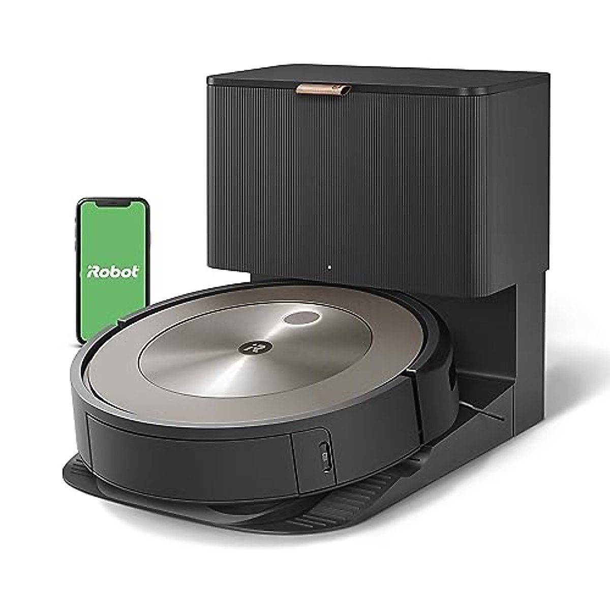 iRobot Roomba j9+ Self-Emptying Robot Vacuum – Powerful Suction, Identifies and Avoids Obstacles Like pet Waste, Sel-Empties for 60 Days, Best for Homes with Pets, Smart Mapping, Works with Alexa​