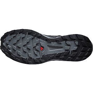 Salomon Sense Ride 4 Trail Running Shoes for Men, Black/Quiet Shade/Ebony, 13