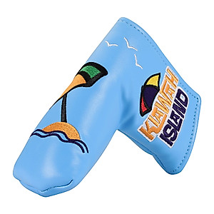 Studio Crafted Golf Putter Covers Kiawah Island Blade Putter Headcover Magnetic Closure for Scotty Cameron Odyssey Taylormade Ping Gift for Men Women Golfer