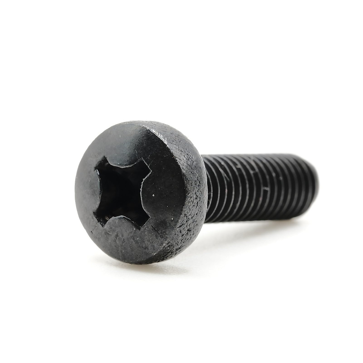 ReplacementScrews Rear License Plate Screws Compatible with Hyundai Santa Fe - Stainless Steel - Black Oxide (Pack of 4)