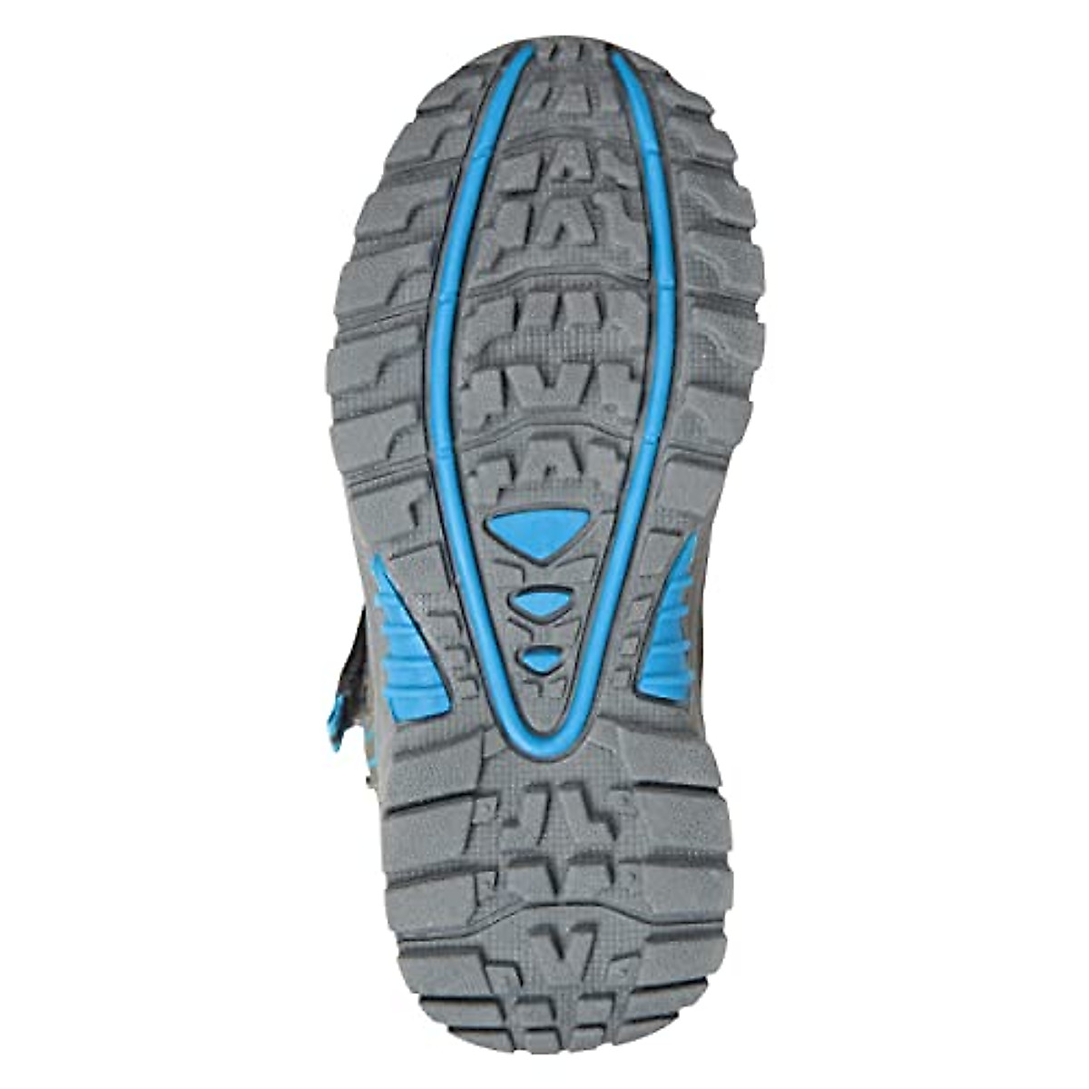 Mountain Warehouse Drift Junior Kids Hiking Boots - Waterproof Shoes Grey Kids Shoe Size 12 US