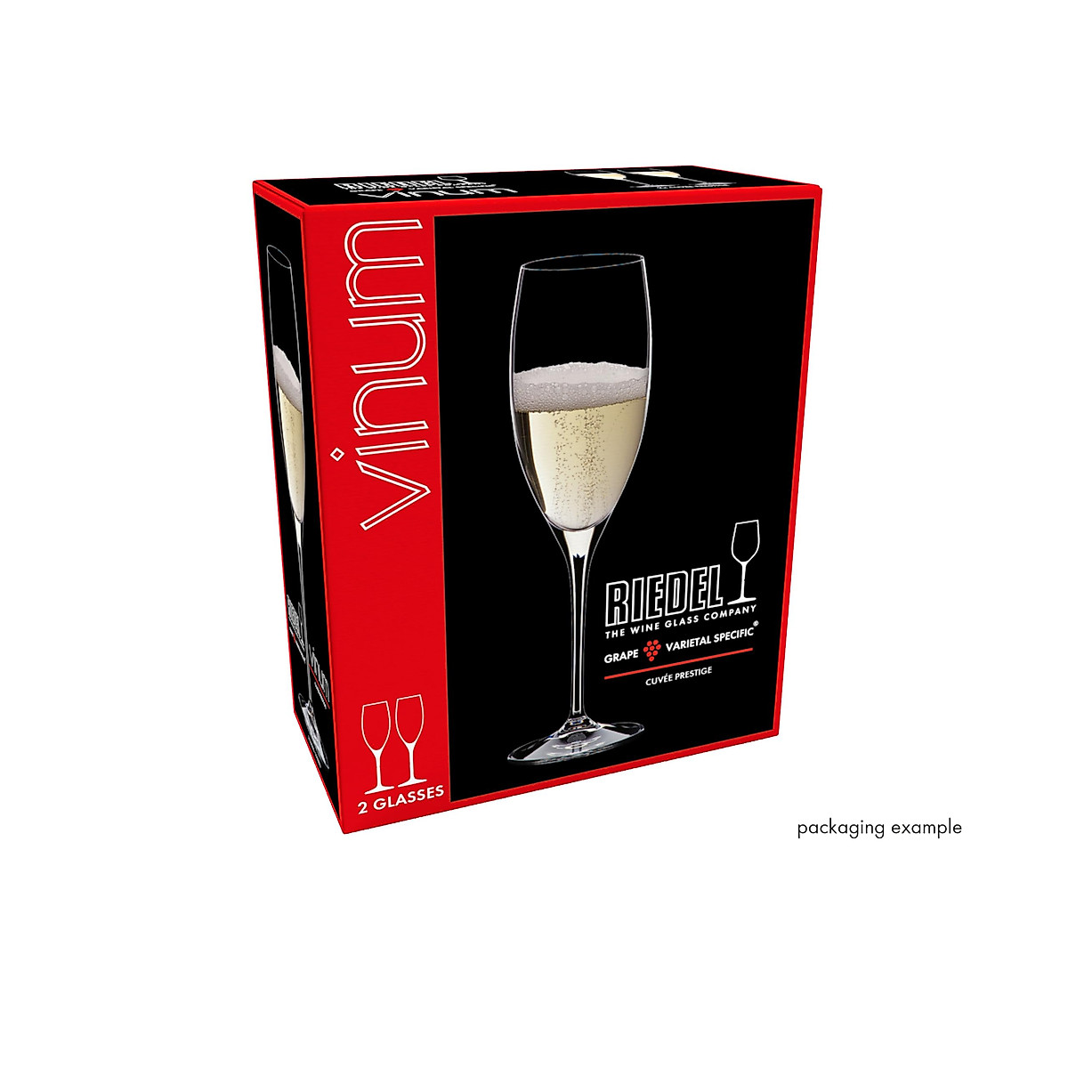 Riedel Vinum Cuvee Prestige Wine Glass, Set of 2