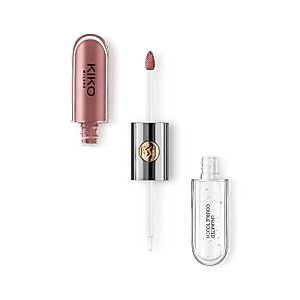 Kiko Milano - Unlimited Double Touch 120 Liquid Lipstick With A Bright Finish In A Two-step Application. lasts Up To 16 hours. No-transfer base Colour.