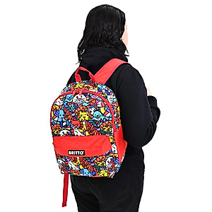 BRITTO Romero 15" Polyester Twill Backpack, Best Friends