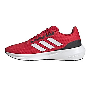 adidas Men's Run Falcon 3.0 Shoe, Better Scarlet/White/Black, 9.5
