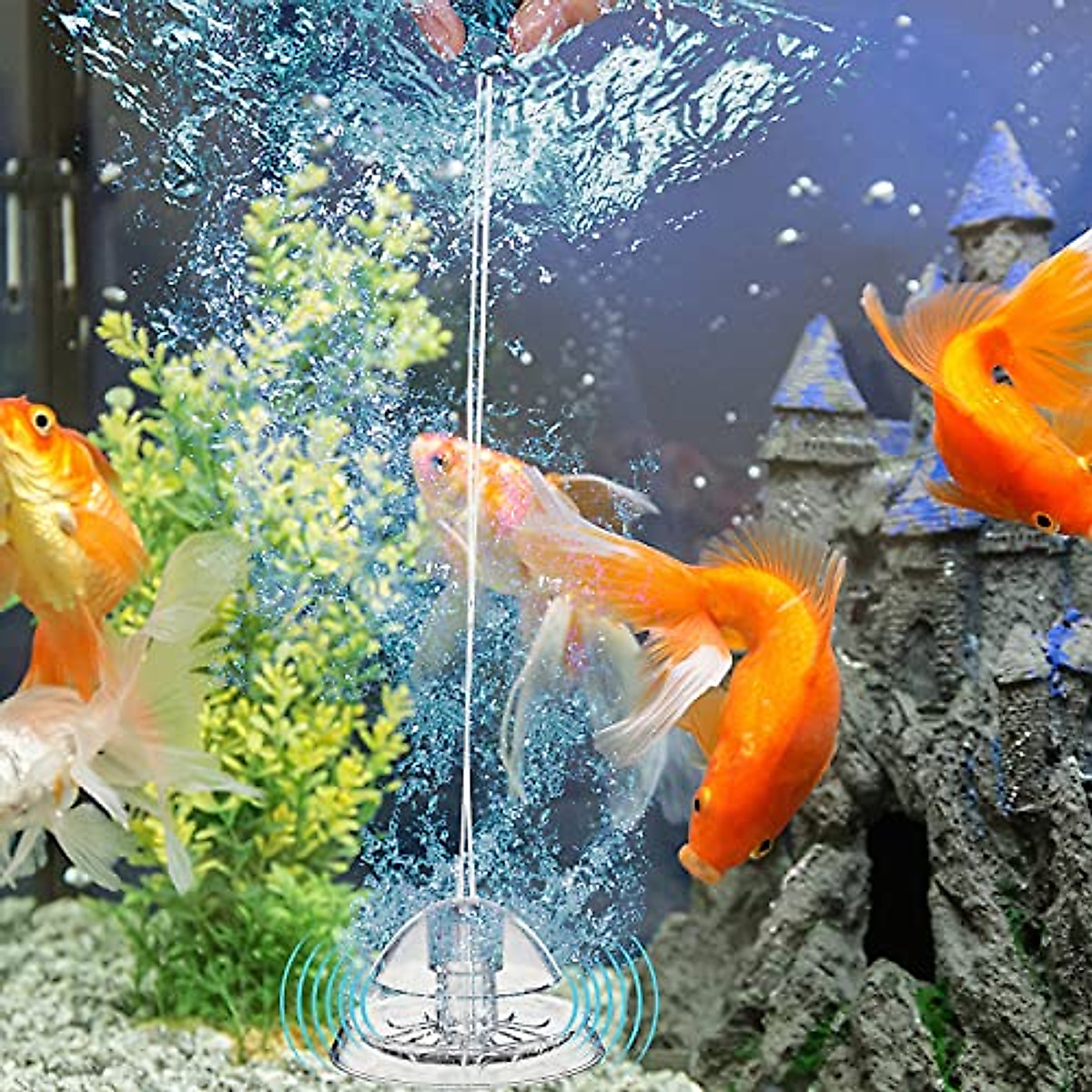 Honeydak 4 Pieces Snail Trap Plastic Aquarium Snail Trap for Fish Tank Clear Snail Catcher Fish Plants Leech Planarian Catch Box for Aquarium Fish Tank