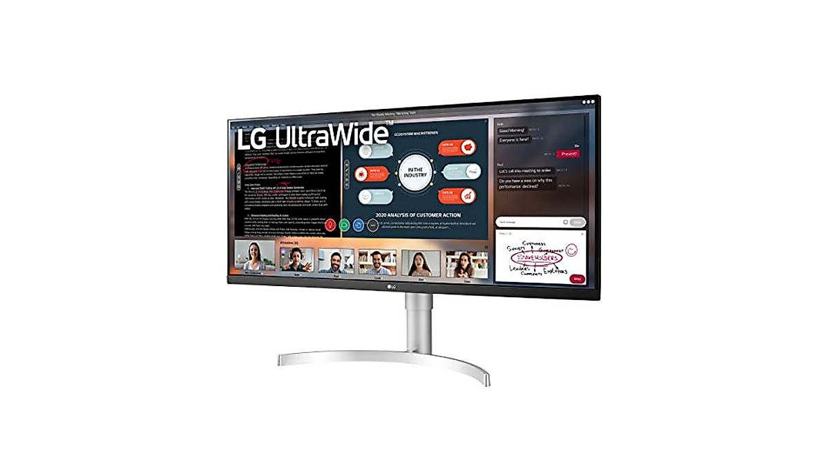 LG 34WN650-W UltraWide Monitor - Elevate Your Work Space