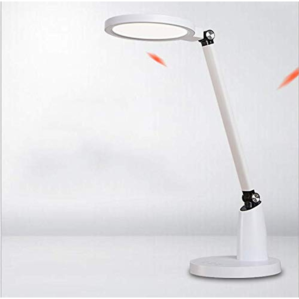 QGWZ LED Desk Lamp, Eye Protection LED, AA Grade Student Reading Room Touch Desk Book, Dimmable Office Lamp with Touch Sensor Control, Room Eye Protection Lighting, Size 40.5 cm X 24.5 cm X 19.0 cm