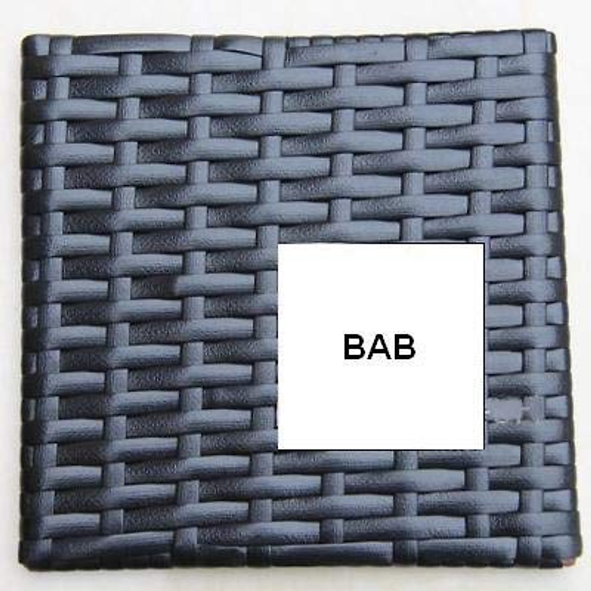 CoolsomeJies 230FT Synthetic Rattan Repair Material,Black Synthetic Plastic Rattan for Knit and Repair Chair Table,Storage Basket