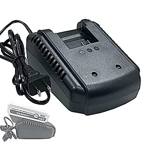 Remate Replacement 24V-2AMP-SK1R Starter Rapid Charger for Snow Joe & Sun Joe 24V Battery with LED Flashing Indicator Lights