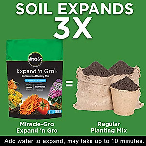 Miracle-Gro Expand 'n Gro Concentrated Planting Mix 0.33 Cu Ft