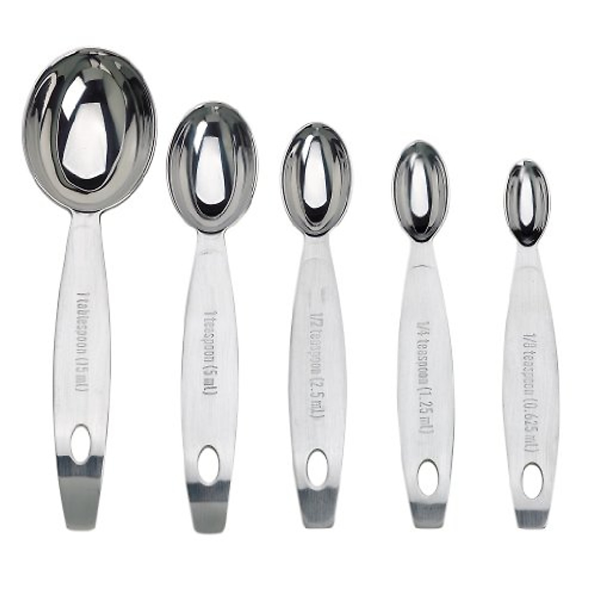 Cuisipro Silver Measuring Spoon Set, Standard