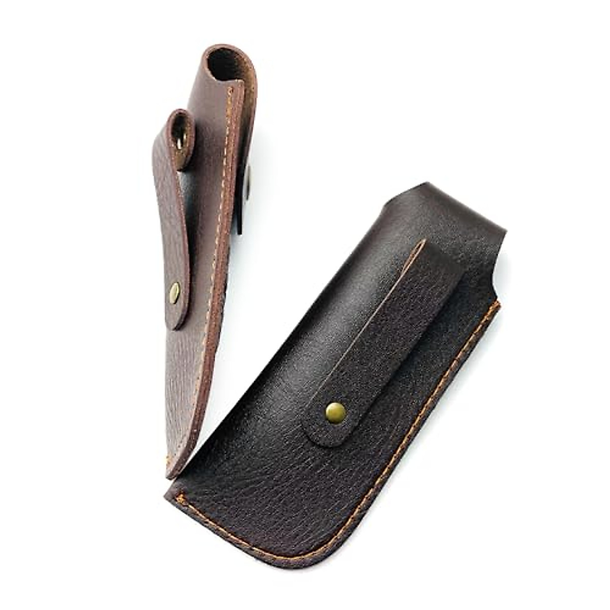 BOGEEL PU Sheath Pouches PU Holsters Sheath Case PU Leather Case for 12cm