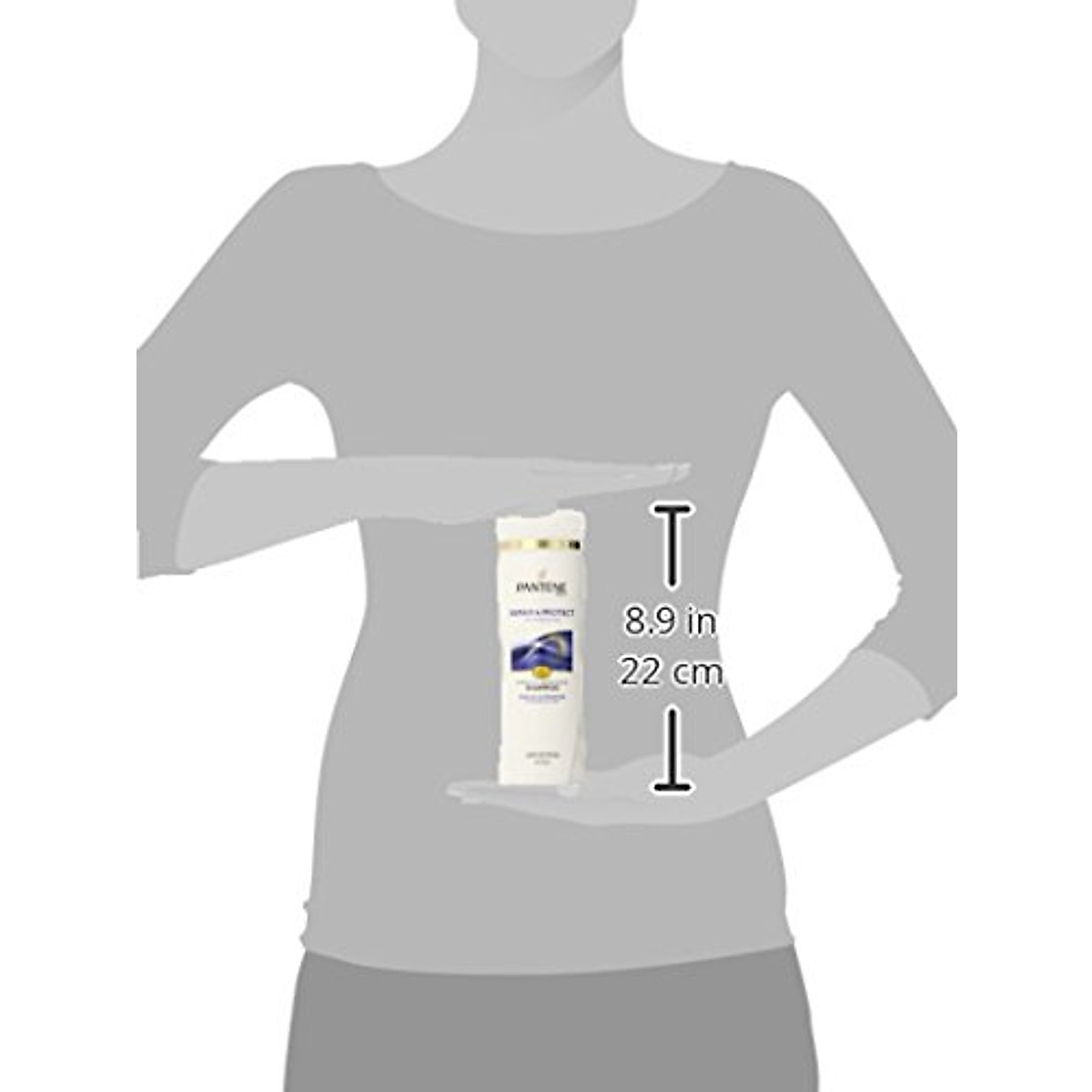 Pantene Pro-V Shampoo, Repair & Protect with Keratin, 12.6 Ounce