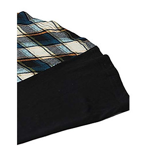 MOQIVGI Womens Plaid Hoodie Vneck Long Sleeve Sweatshirt Pullovers Modest Hipster Pretty Checkered Leisure Tunic Tops Soft Surroundings Clothing Blue Large