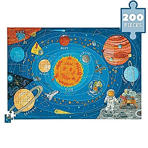 Crocodile Creek Space Puzzle & Poster - 200 Piece
