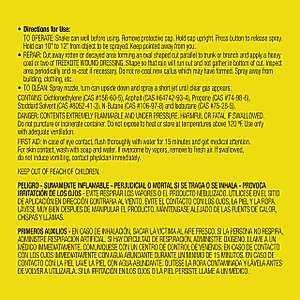 Treekote Tree Wound Dressing - 8 OZ Aerosol Pruning Sealer Spray for Damaged Trees, Bushes, or Shrubs - Fast Acting and Effective Tree Wound Sealer Spray - Prune Sealer Wound Repair for Bonsai Trees