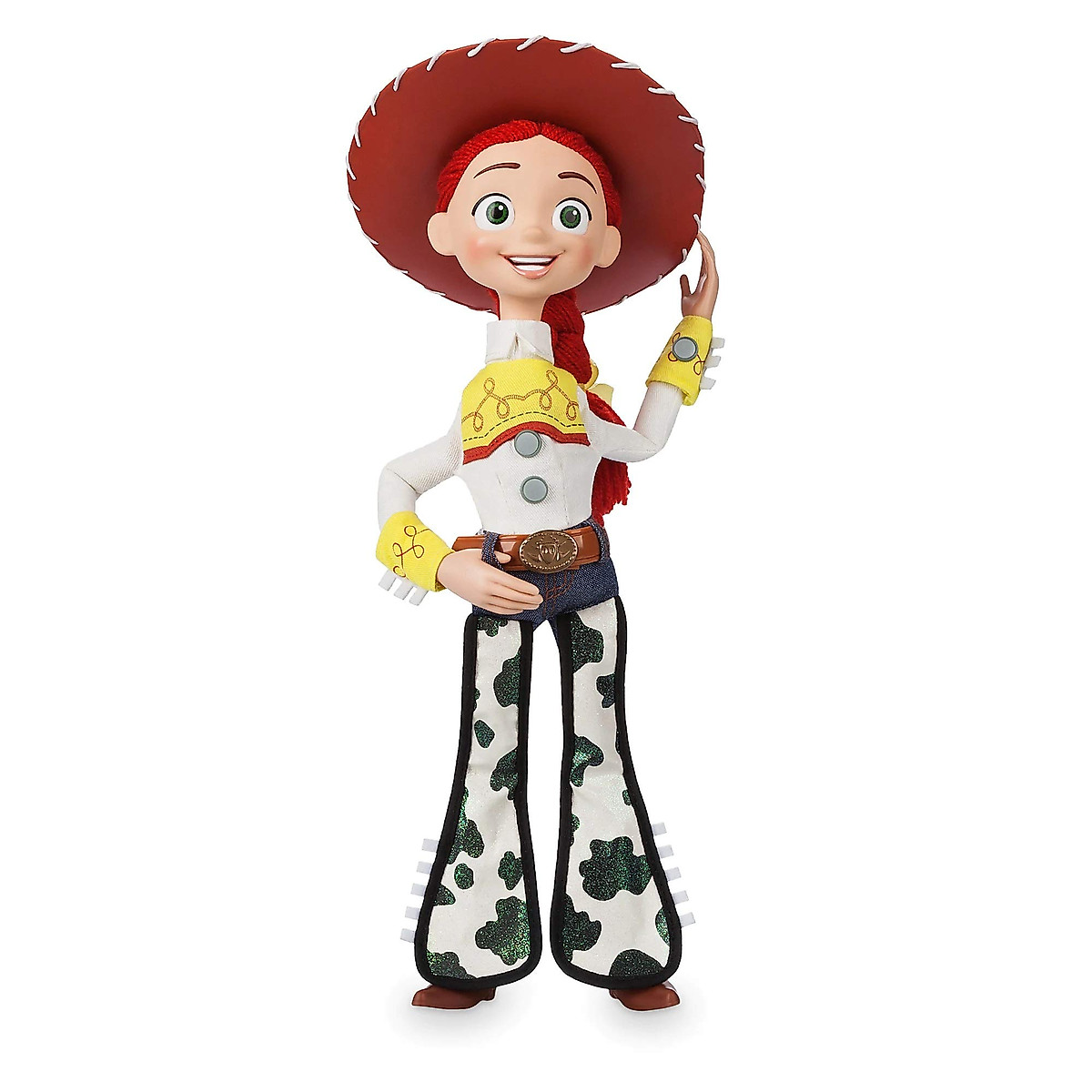 Disney Store Official Jessie Interactive Talking Action Figure from Toy Story, Features Sounds and Phrases from The Movies, Interacts with Other Figures and Toys