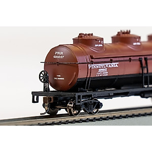 40' Three-Dome Tank Car - PRR #498647 - HO Scale