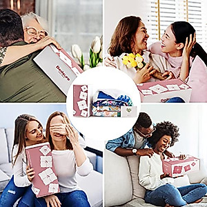 Bedsure Gifts for Mom, Dauhters, Grandma, Wife, Mom Blanket from Daughter, Husband, Son, Gifts for Anniversary Mom Birthday Gifts, Soft Patchwork Throw Blanket 60" × 50"