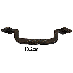 SERAVI Door Handles， Handle Door Handles Gate Barn Fence Outdoor Grabknobs Sliding Garage Drawer