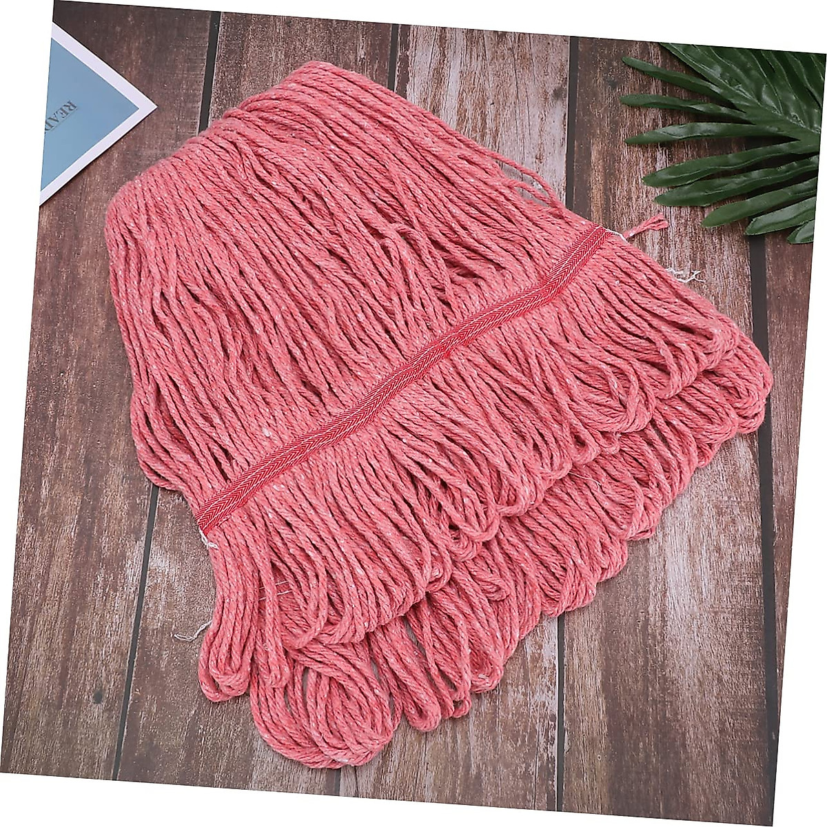 NULYLU 1pc Cleaning Mop Cloth Mop Cloth Replacement Spray Mop Household Mop Head Mop Replacement Heads Dust Mop Refill Practical Mop Cloth Commercial Mop Handle Red