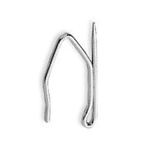 Graber Heavy-Duty Offset Pin-On Drapery Hooks, 14 Hooks per Pack by Graber