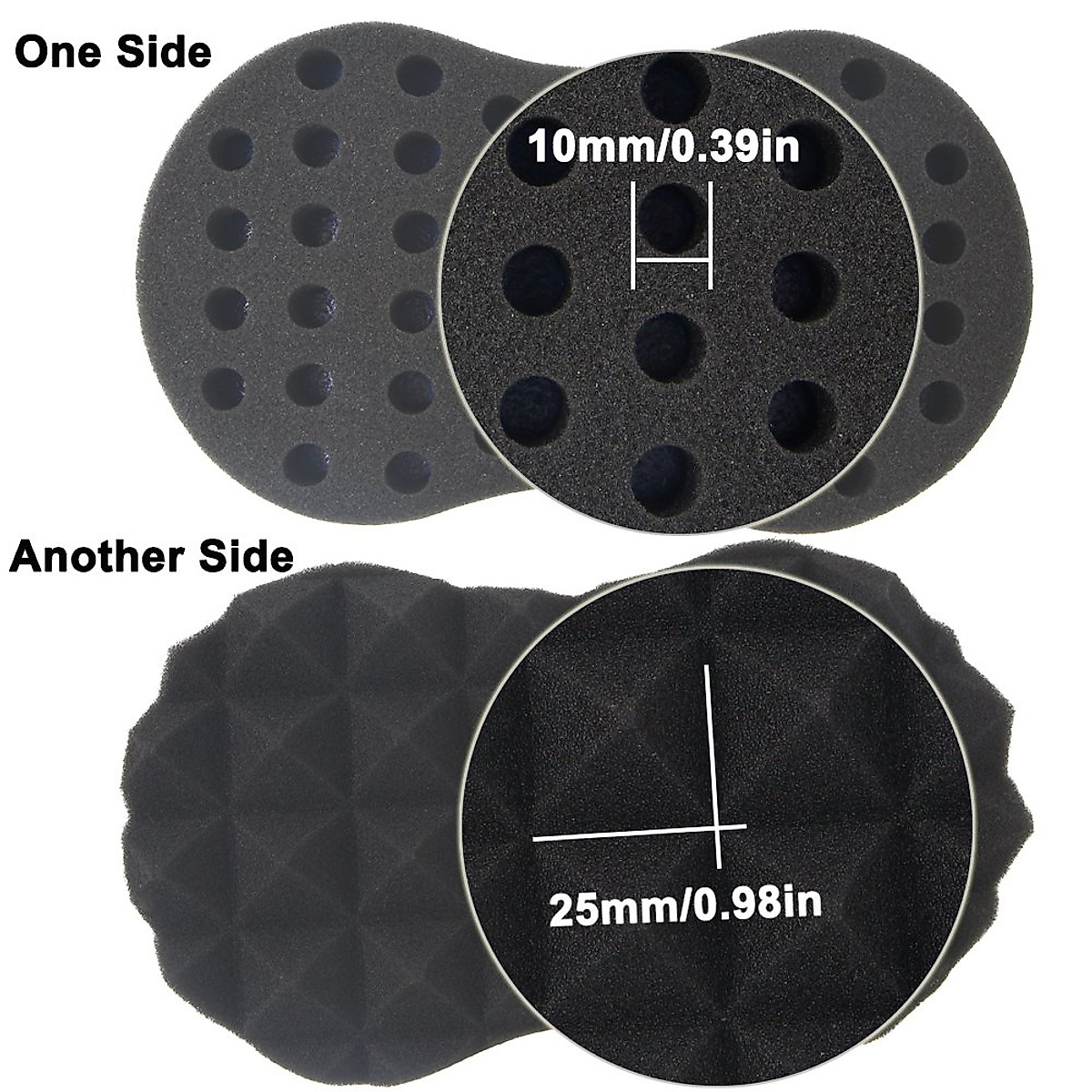 RioRand Hair Sponge Magic Barber Twist Curl Brush Sponge Dreads Locking Afro Coil Comb（Blue 4.5 Inch (Pack of 1)