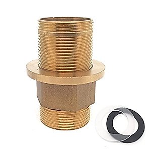 1pcs 2.32Inch Length Shank Nuts Faucet Tap Extension,Faucet Mount Extension Shank Threaded Pipe Mounting(Type:3)