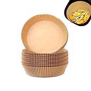 Air Fryer Liners for Ninja Air Fryer, 100 Pcs Disposable AirFryer Liners Parchment Paper Sheets Air Fryer Accessories Compatible with Ninja AF101 Air Fryer, Ninja AF150Air Fryer XL and Ninja AF161 Max