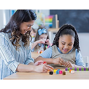 Teacher Created Resources Numbers and Shapes Connecting Cubes, Set of 100