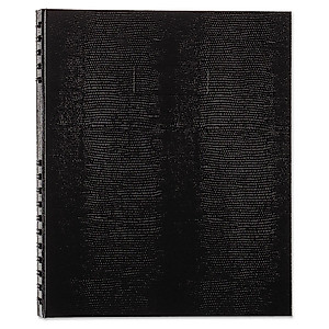 NotePro Undated Daily Planner, Black, 200 Pages,10 3/4 x 8-1/2 Inches
