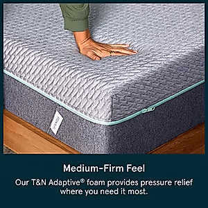 Tuft & Needle Mint Full Mattress - Easy to Clean Removable Cover - Durable Adaptive Foam with Ceramic and Cooling Gel - CertiPUR-US - 100 Night Trial