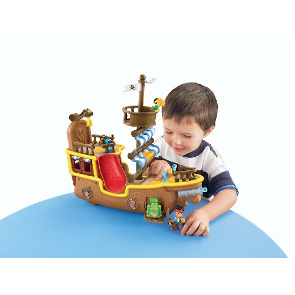Fisher-Price Disney's Jake and The Never Land Pirates - Jake's Musical Pirate Ship Bucky [Amazon Exclusive]