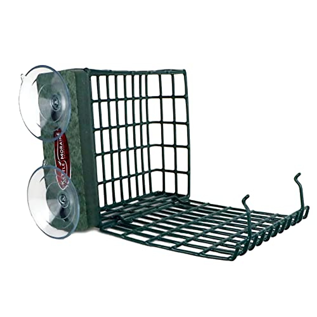 Kettle Moraine Window Mount Single Suet Cake Woodpecker Bird Feeder