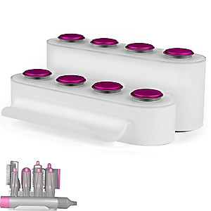 Storage Holder for Dyson Airwrap Curling Iron Accessories 8-Head Desktop Vertical Stand Storage Rack